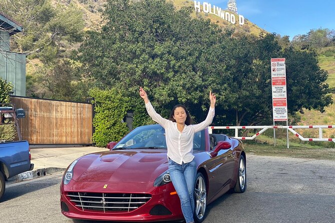 Private Ferrari California T Drive from Hollywood to Sunset Plaza - Who Will Love This Experience?