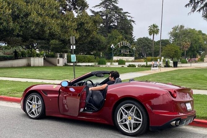 Private Ferrari California T Drive from Hollywood to Sunset Plaza - Frequently Asked Questions