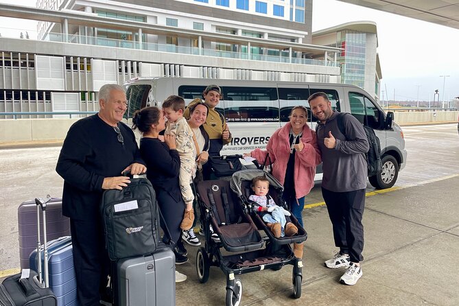 Private Nashville Airport Shuttle to Downtown Fast and Easy - Key Points