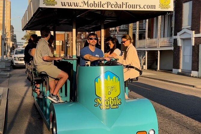 Private Pedal Party Bike Tour through Historic Downtown Mobile - The Itinerary: What to Expect at Each Stop