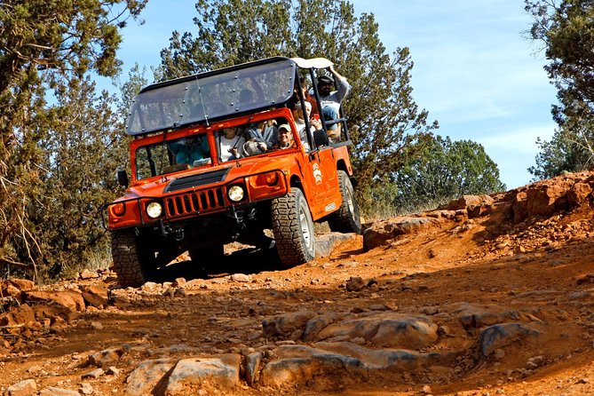 PRIVATE Sedona Jeep Tour 4X4 Hummer - Colorado Plateau Ascent - Key Points