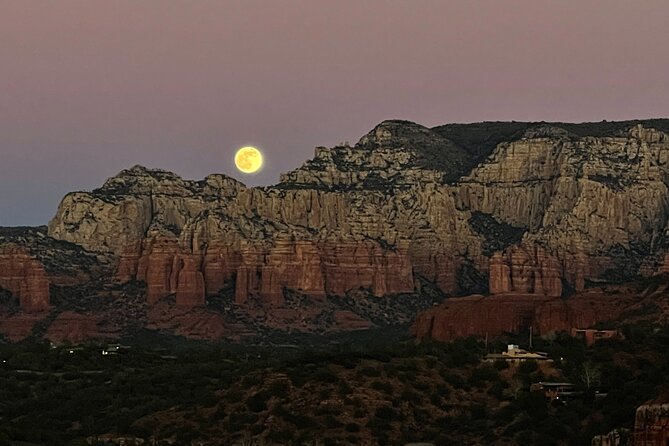 PRIVATE Sedona Jeep Tour at Night 4X4 Majestic Full Moon Tour - Key Points
