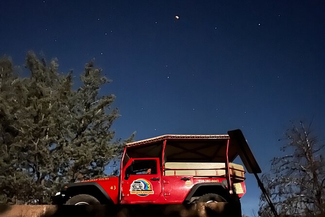 PRIVATE Sedona Jeep Tour at Night 4X4 Majestic Full Moon Tour - An In-Depth Look at the Full Moon Jeep Tour