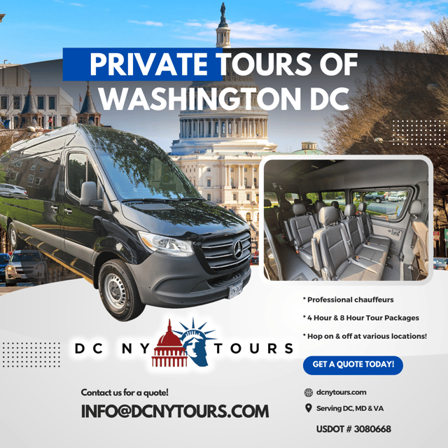 Private Self-Guided Tour of Northern Virginia - Key Points