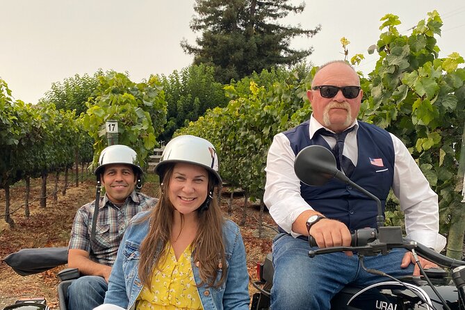 Private Sidecar Winery Tour through Paso Robles - An Overview of the Experience