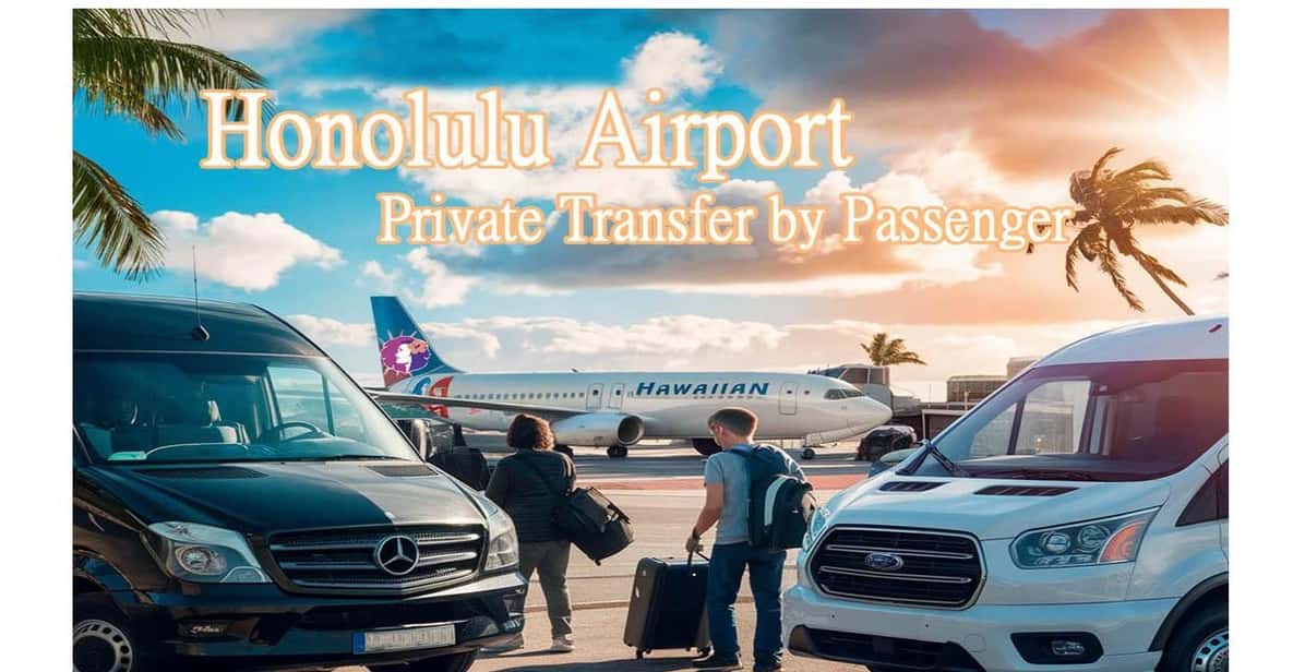 Private Transfer waikiki to HNL airport * 1-12 passenger* - Important Details and Tips