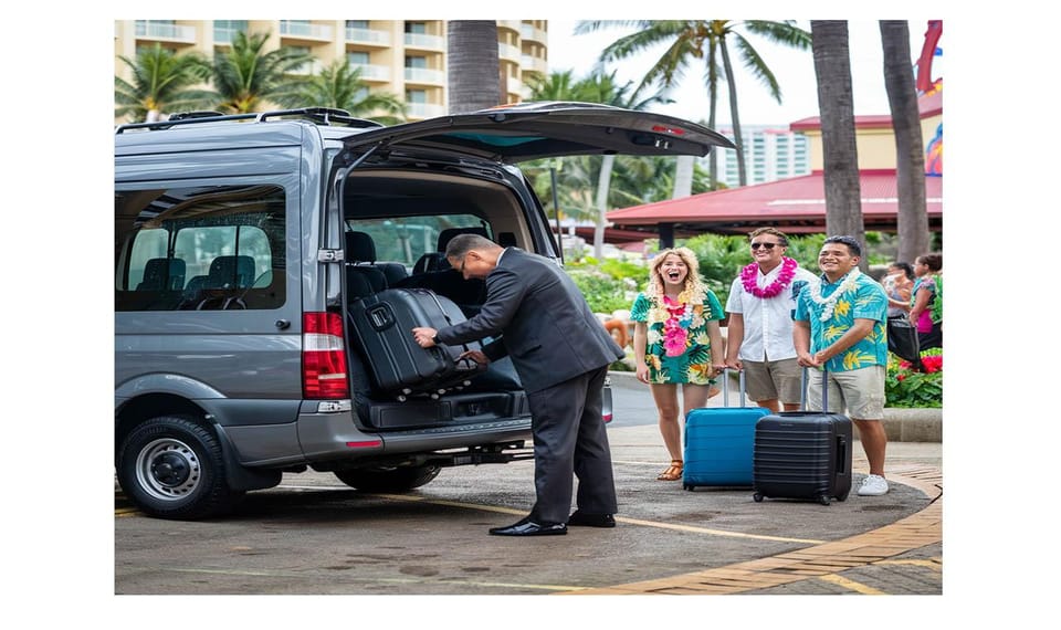 Private Transfer waikiki to HNL airport * 1-12 passenger* - FAQ