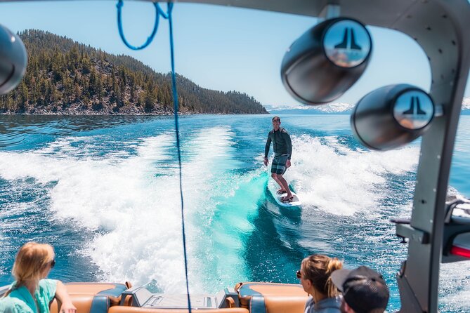 Private Wakesurf/Wakeboard Boat Charter Lake Tahoe - What to Expect During Your Lake Tahoe Boat Day