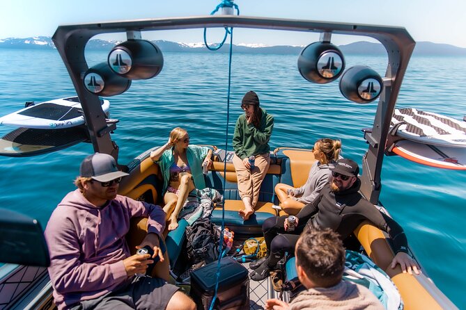 Private Wakesurf/Wakeboard Boat Charter Lake Tahoe - Who Will Love This Experience?