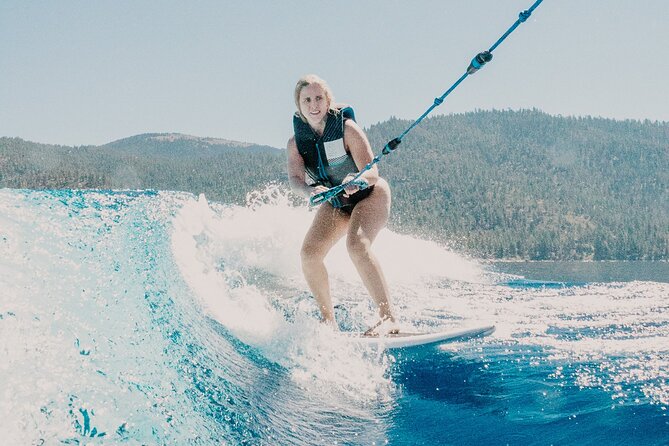 Private Wakesurf/Wakeboard Boat Charter Lake Tahoe - The Sum Up