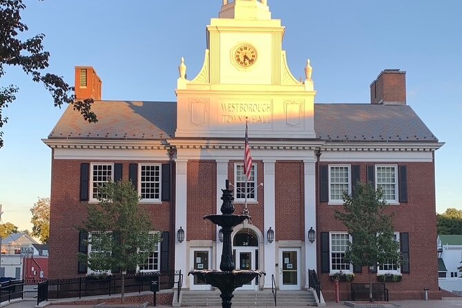 Private Walking Tour of the 100th Town in Westborough - A Closer Look at the Itinerary