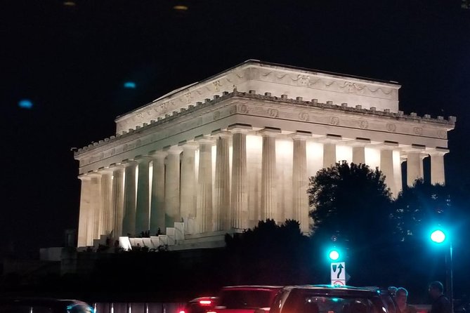 Private Washington DC Night City Tour with Stops at 6 Top Sites - Key Points