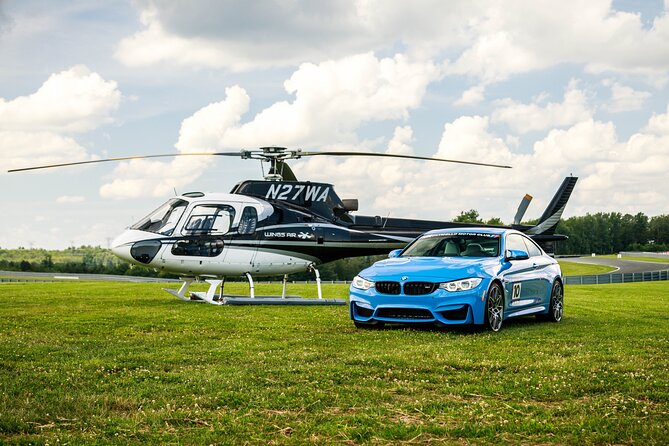 Racecar Driving Experience via Private Helicopter from NYC - The Itinerary in Detail
