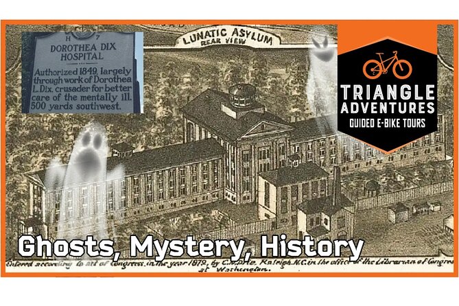 Raleigh Guided E-bike Tour: Ghosts, Mystery, Creepy History - The Itinerary: A Closer Look at Each Stop