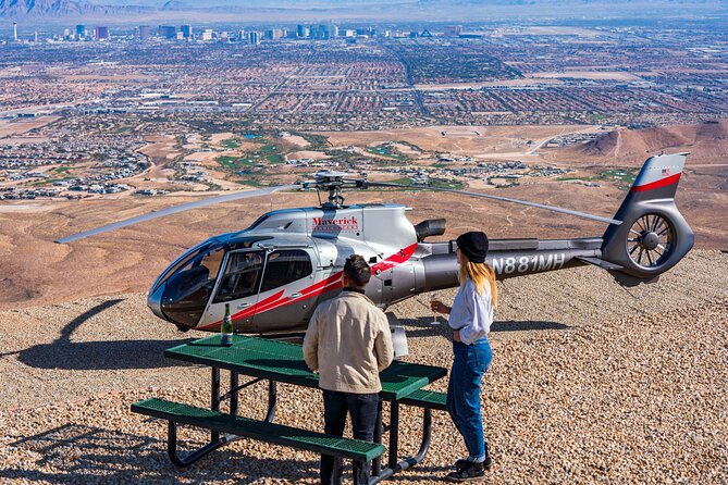 Red Rock Canyon Helicopter Tour with Landing and Champagne Toast - The Sum Up