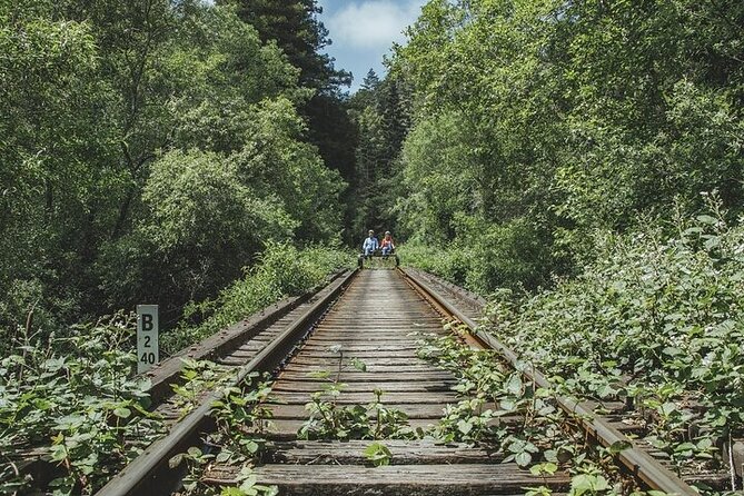Redwoods Railbike Along Pudding Creek - How the Itinerary Unfolds