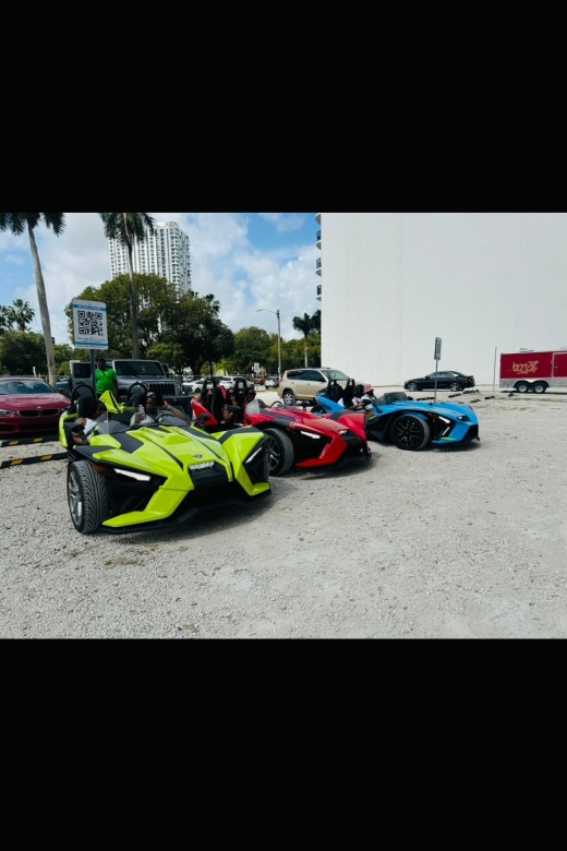 Rent a Polaris Slingshot in Miami  1 to 24 Hours - Key Points