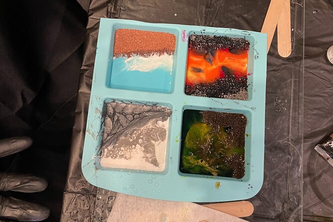 Resin Artwork in a Nolita Artist's Studio - What You Gain Beyond the Art