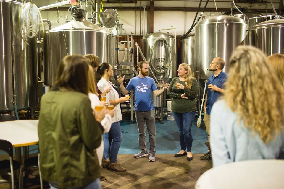 Richmond: Guided Tour of Local Breweries with Tastings - What’s Included and What to Expect