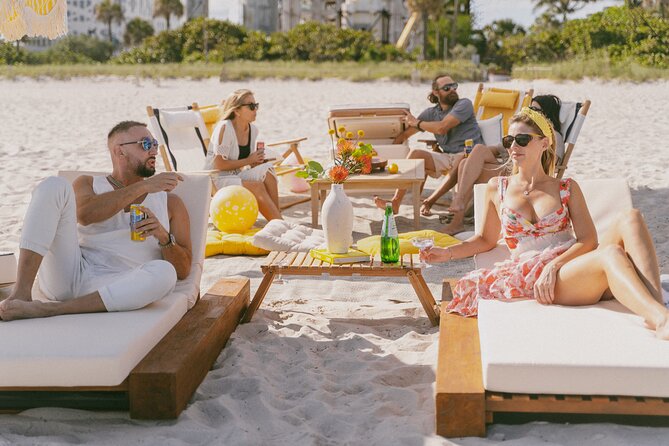 Riviera Suite Private Beach Lounge and Picnic Set Up - What to Expect from the Riviera Suite Private Beach Lounge