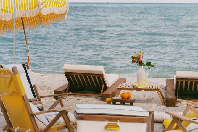 Riviera Suite Private Beach Lounge and Picnic Set Up - Why This Setup Works for You