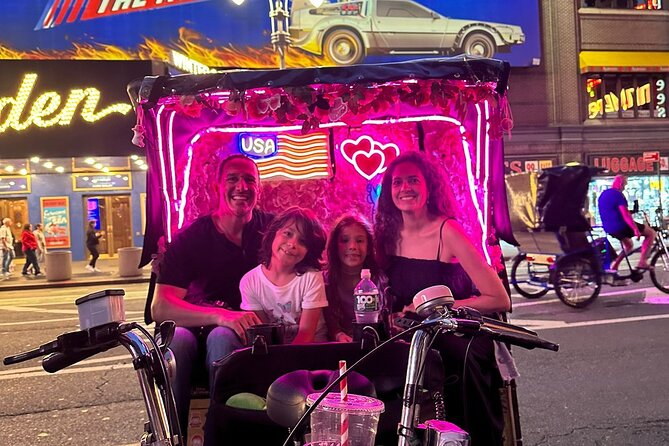Rockettes Christmas Spectacular Pedicab Rides in NYC - Key Points