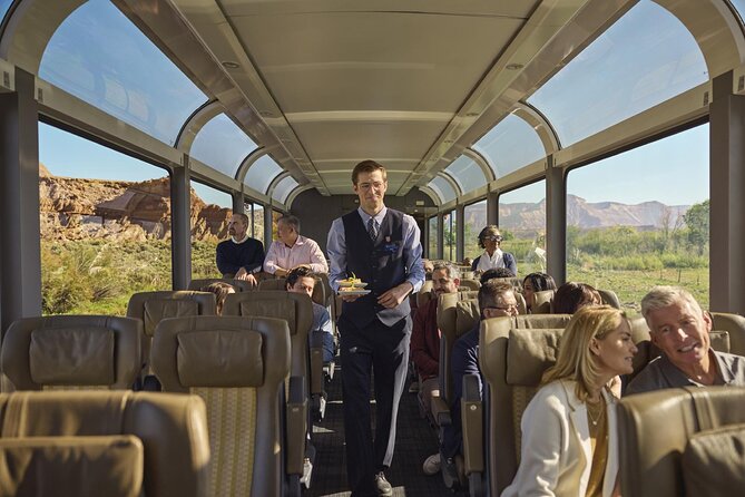 Rockies to the Red Rocks Train Moab to Denver SilverLeaf - Onboard Service and Dining