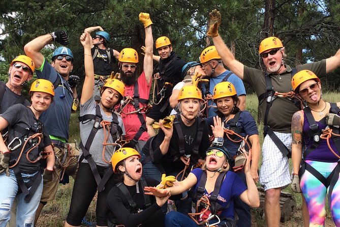 Rocky Mountain 4-Zipline Adventure on CO Longest and Fastest! - Key Points