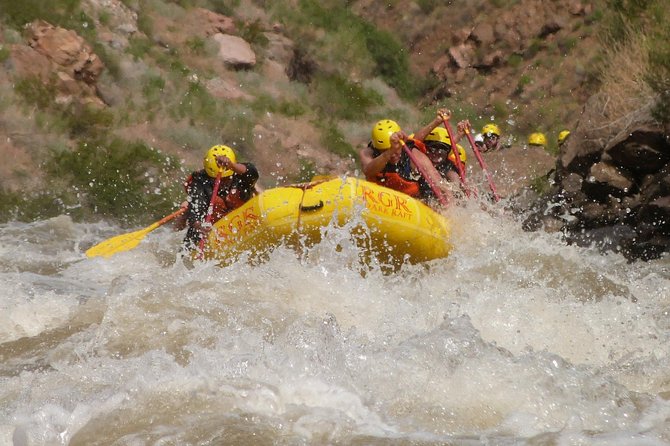 Royal Gorge Rafting Half Day Tour (FREE wetsuit use!) - Class IV Extreme fun! - Duration & Group Size