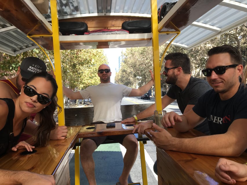 Sacramento: Pedal Bar Tour with 2 Stops - A Fun Alternative to Traditional Sacramento Nightlife