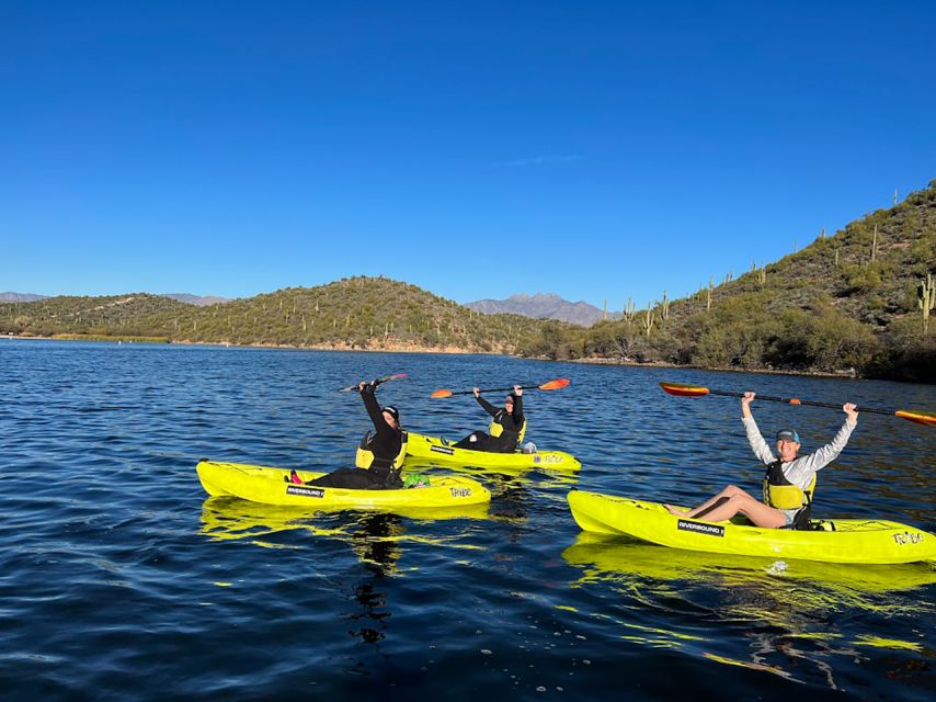 Saguaro Lake: Guided Kayaking Tour - What’s Included and What to Bring