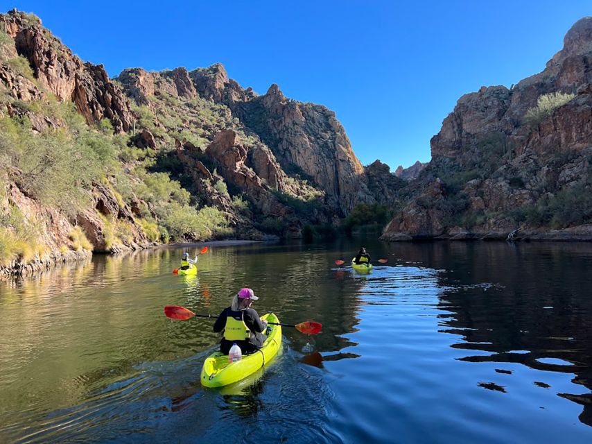 Saguaro Lake: Guided Kayaking Tour - Practical Considerations