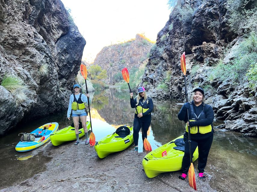 Saguaro Lake: Guided Kayaking Tour - FAQ