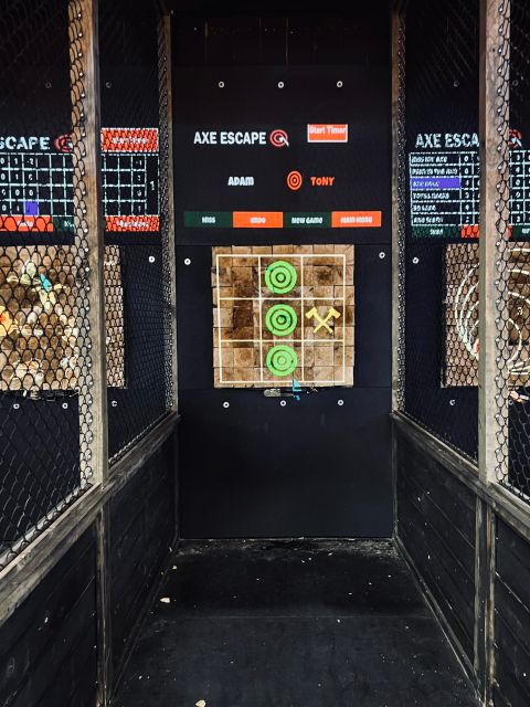 San Antonio: Axe Throwing - Key Points