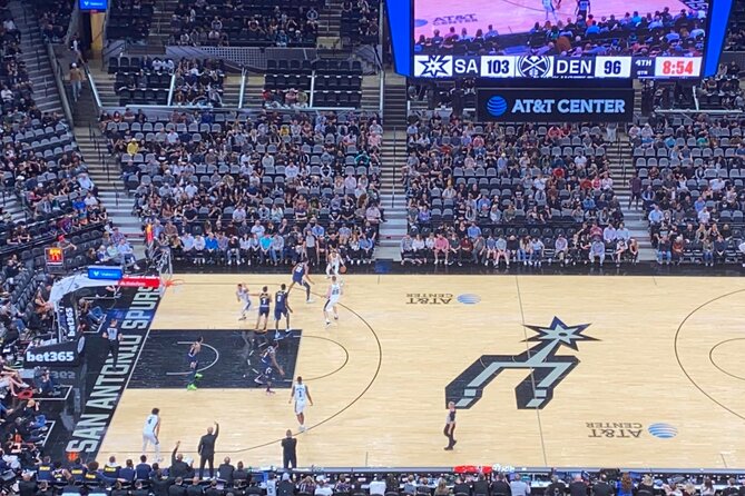San Antonio Spurs Basketball Game Ticket - In-Depth Look at the Game Experience