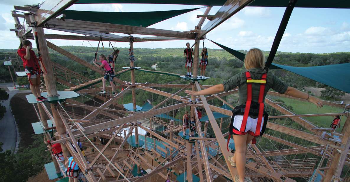 San Antonio: Twisted Trails Zip Rails, Ropes & Climbing Wall - An In-Depth Look at Twisted Trails