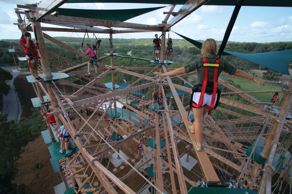 San Antonio: Twisted Trails Zip Rails, Ropes & Climbing Wall - Why This Experience Might Be Perfect for You