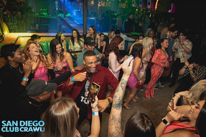 San Diego Club Crawl: Nightlife Party Tour - Duration and Timing