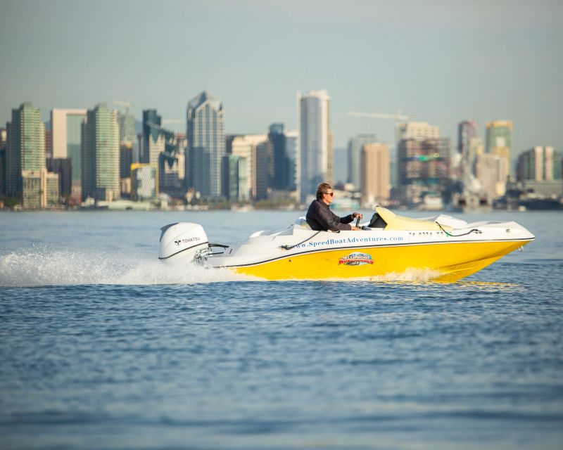 San Diego: Drive Your Own Speed Boat 2-Hour Tour - What to Expect from the Speed Boat Tour