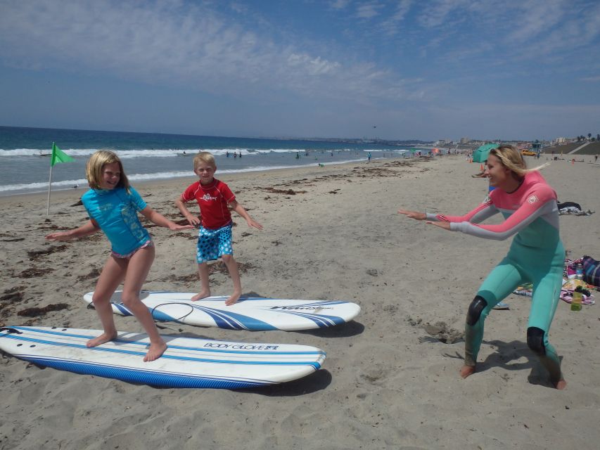 San Diego: Private Group Surf Lesson - The Sum Up