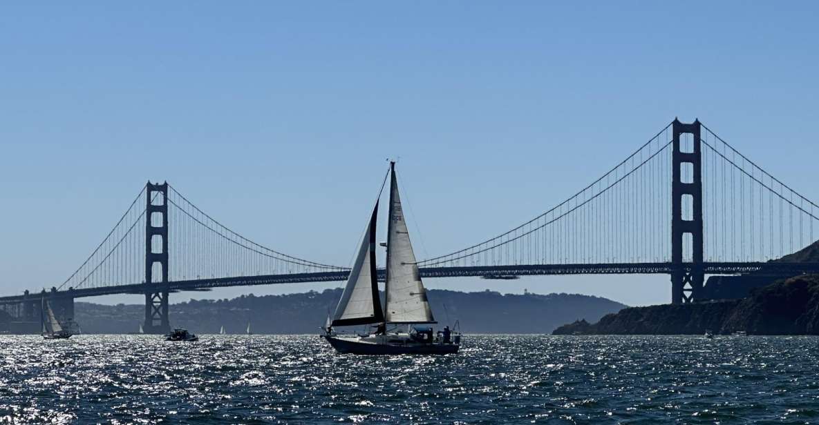 SAN FRANCISCO: (2hr) PRIVATE Sailing Experience 6 Guests - Key Points