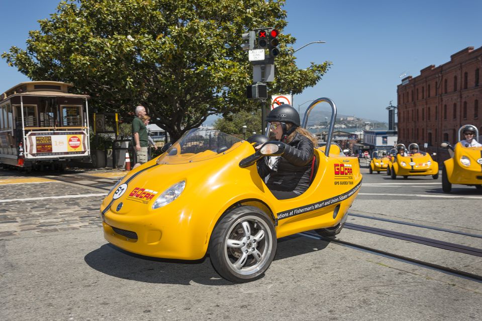 San Francisco: 3-Hour Early Bird GoCar Tour - Key Points
