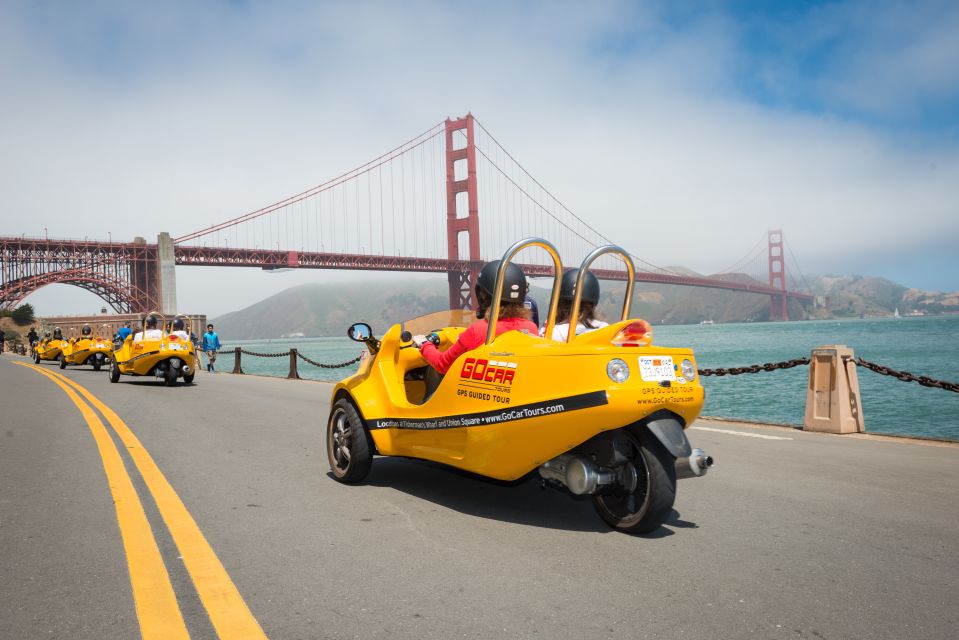 San Francisco: 3-Hour Early Bird GoCar Tour - An In-Depth Look at the Experience