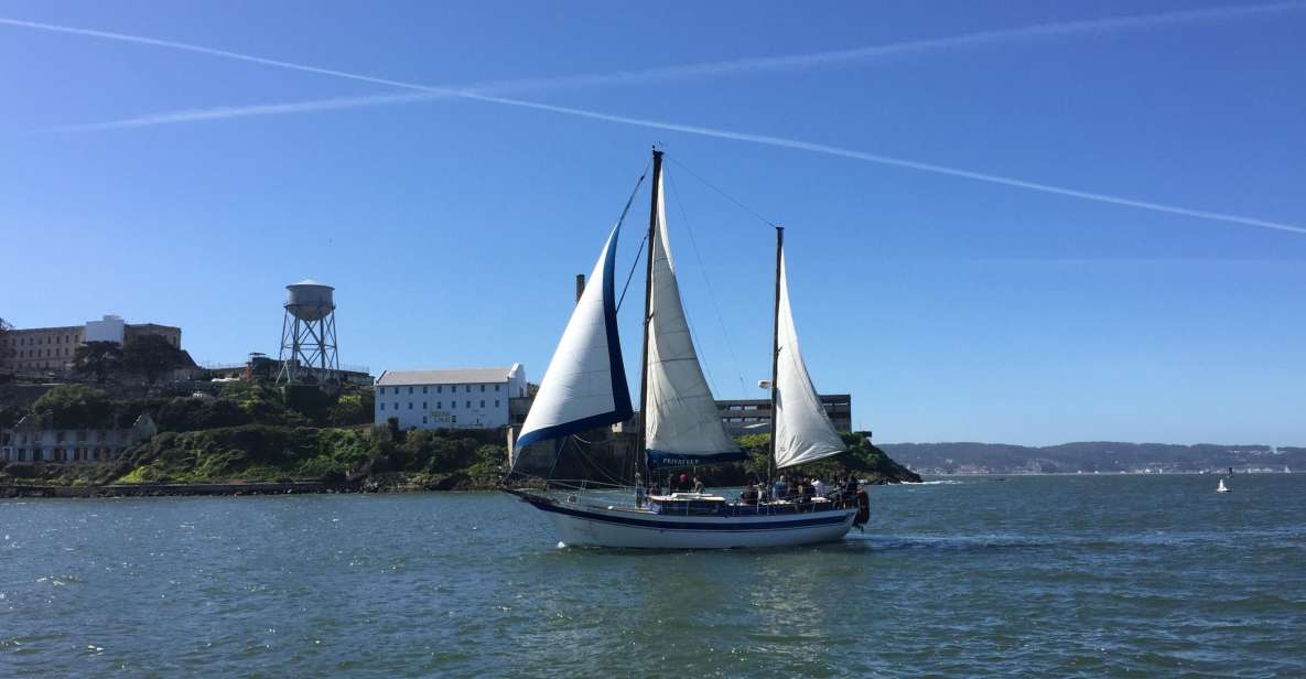 San Francisco: Bay Sailing Tour with Drinks - Key Points