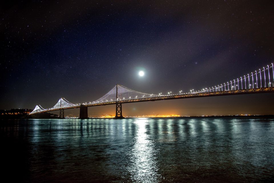 San Francisco: City Lights Sail Under the Full Moon - Key Points