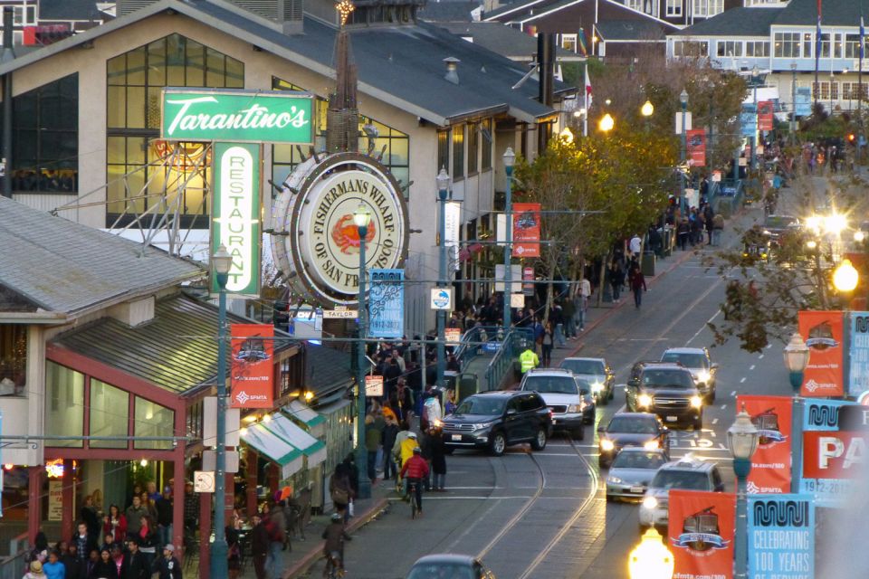San Francisco Double Decker Bus Night Tour - Key Points