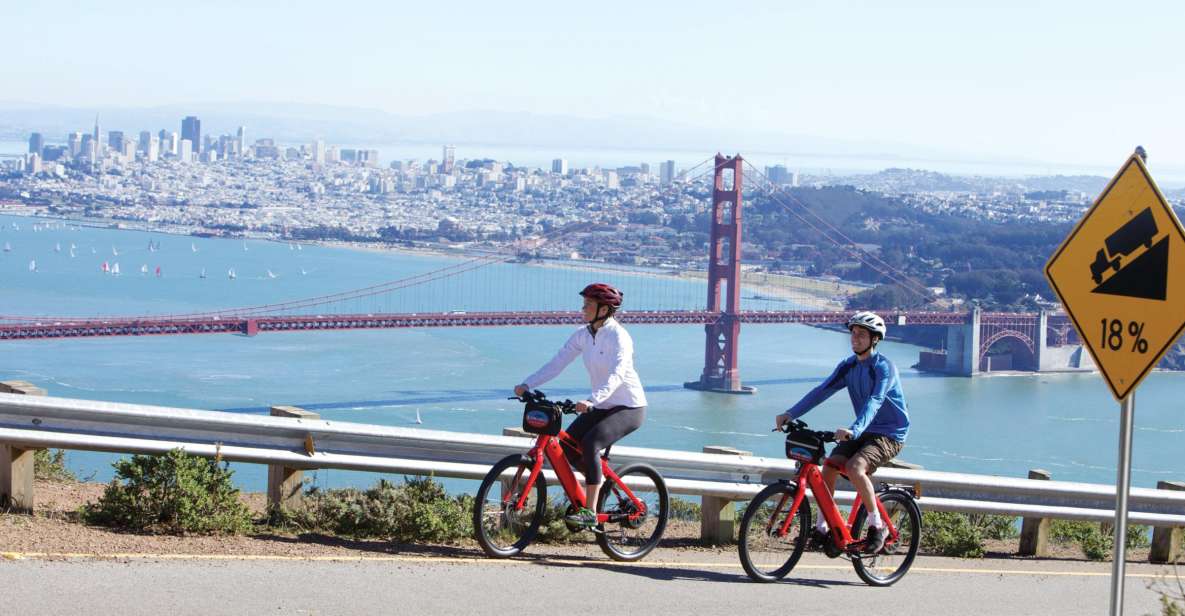 San Francisco: Electric Bike Rental with Ferry Option - The Itinerary in Detail