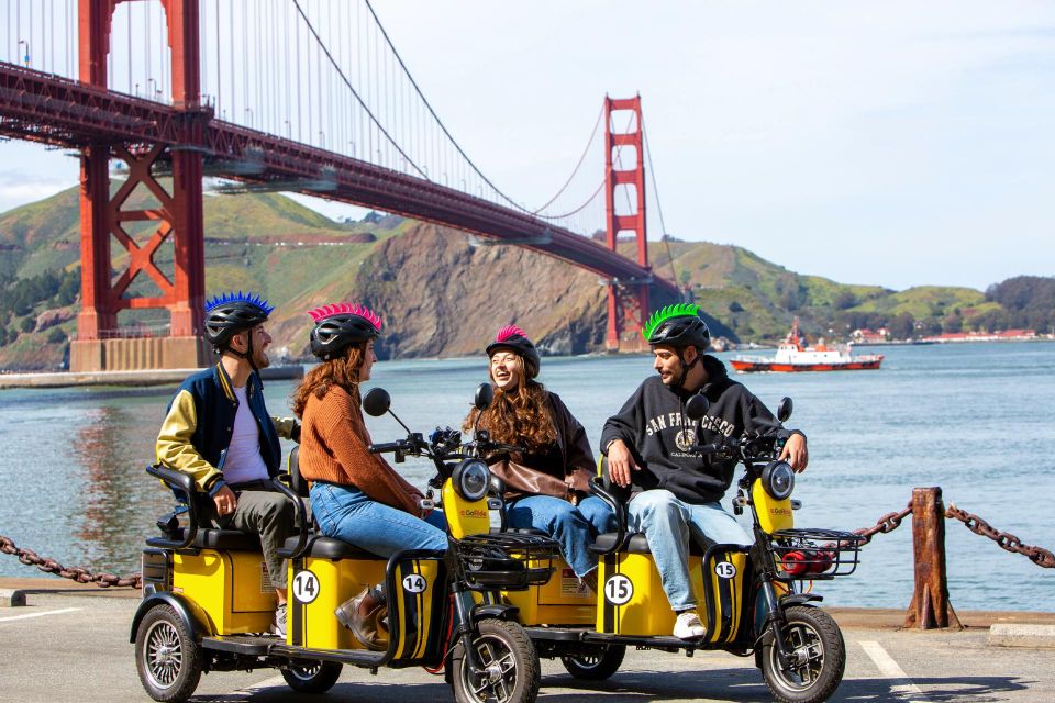 San Francisco: Electric Scooter Rental with GPS Storytelling - Detailed Breakdown of the Itinerary