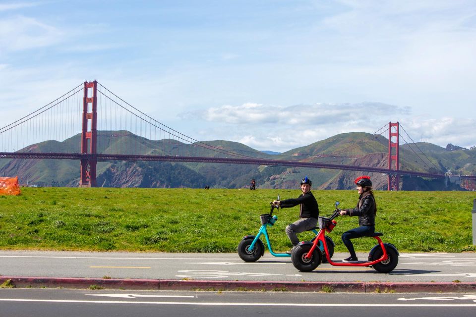 San Francisco: Electric Scooter Rental with GPS Storytelling - The Value of the Experience