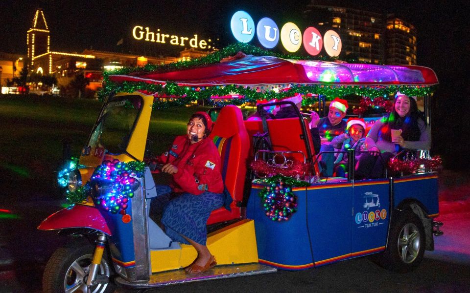 San Francisco: Holiday Lights and Sights Tour on a Tuk-Tuk - Key Points